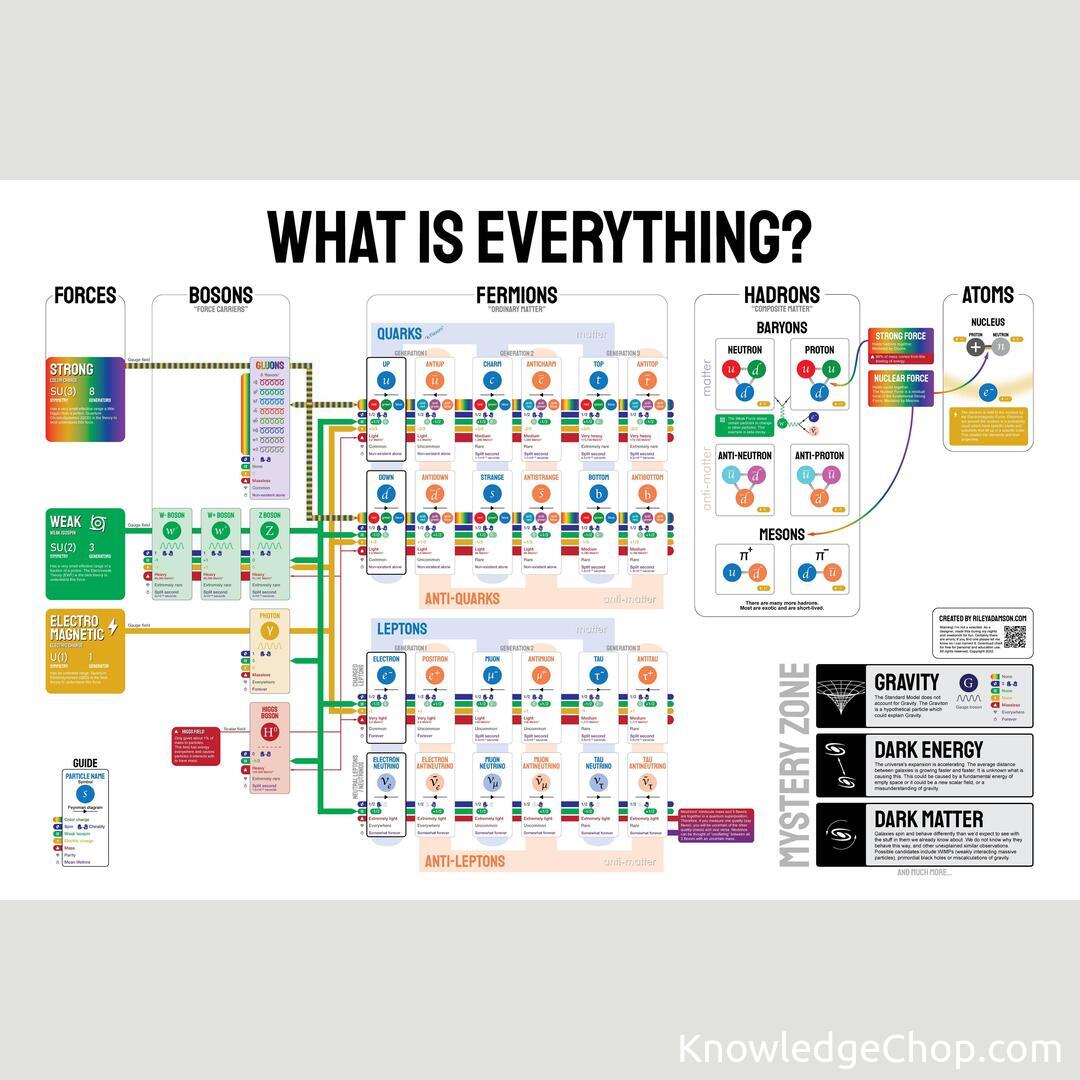What is Everything? A guide to the fundamental building blocks of the ...
