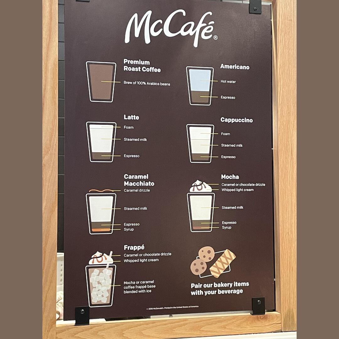 One of my local McDonald’s lets you see what goes into their different ...