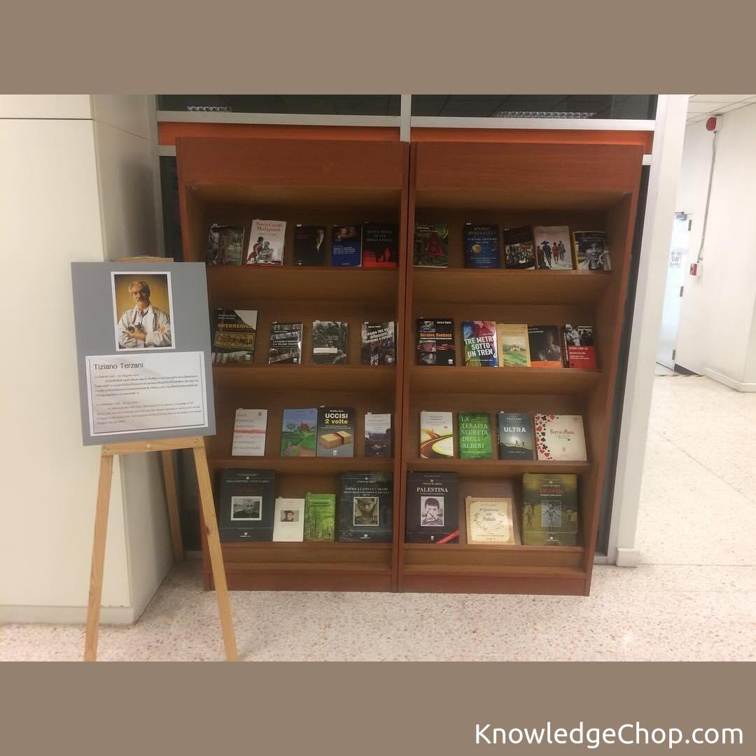 Italian Library at Bangkok university dedicated to Tiziano Terzani | 🥷 ...