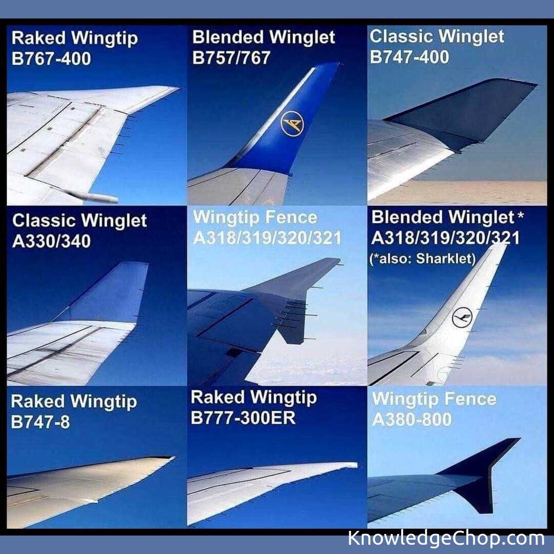 A complete guide to airliner wingtips | 🥷 Knowledge Ninja