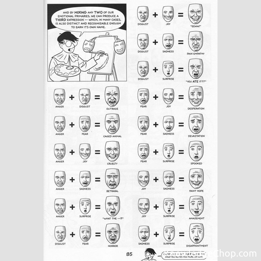 Guide for facial expressions | 🥷 Knowledge Ninja